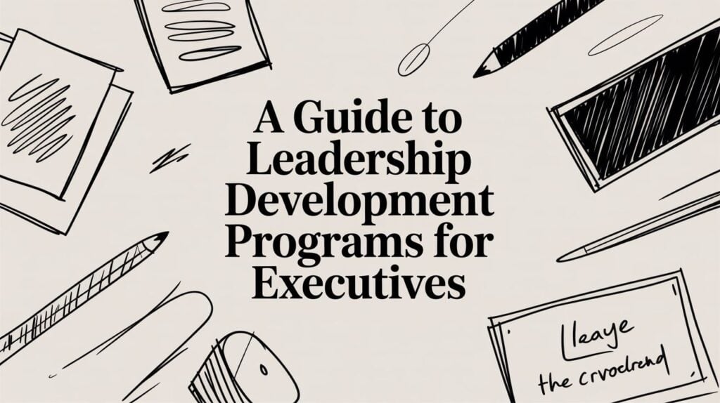 A Guide to Leadership Development Programs for Executives